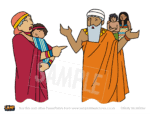 Hagar & Ishmael - Lamp Bible Pictures