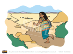 Hagar & Ishmael - Lamp Bible Pictures